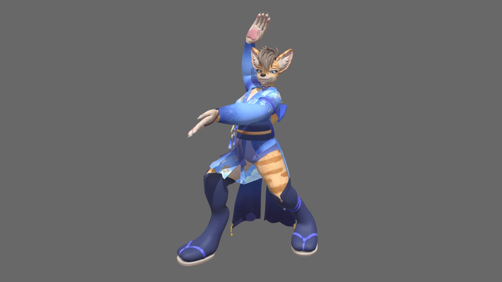 Sasha - VRChat Furry Avatar - 3D model by RVMX Studio (@rvmxstudio ...
