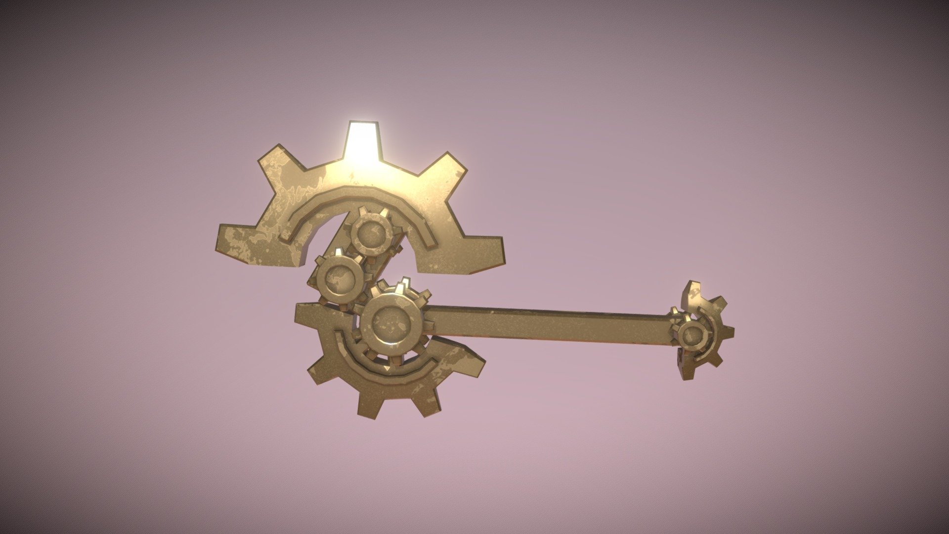 Gear Axe - 3D model by carlosacosta [addbc91] - Sketchfab