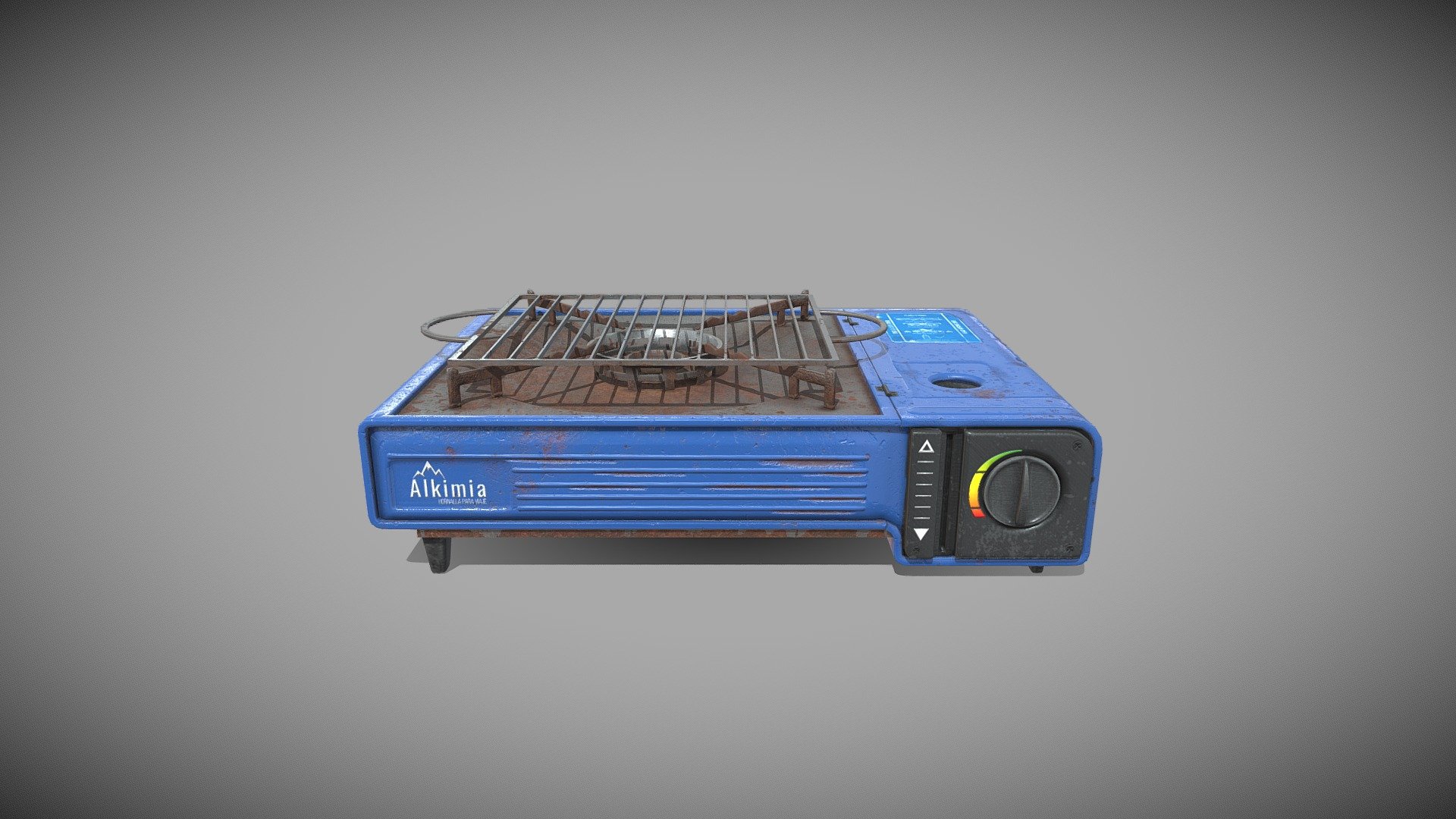 Traveling Stove - 3D model by agencialkimia [addd1a2] - Sketchfab