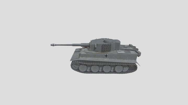 Tiger-tank 3D models - Sketchfab
