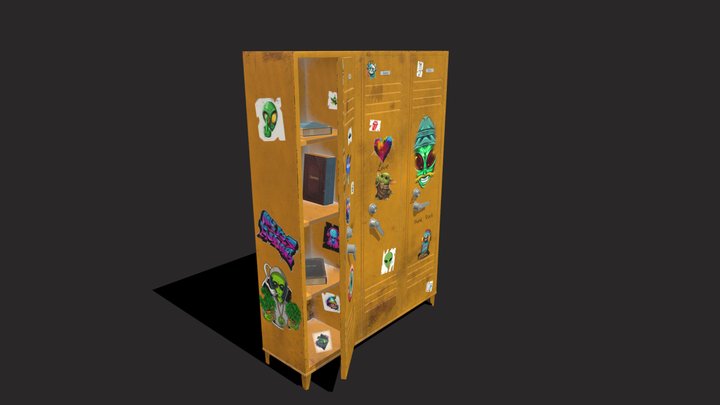 Lockers 3D models - Sketchfab