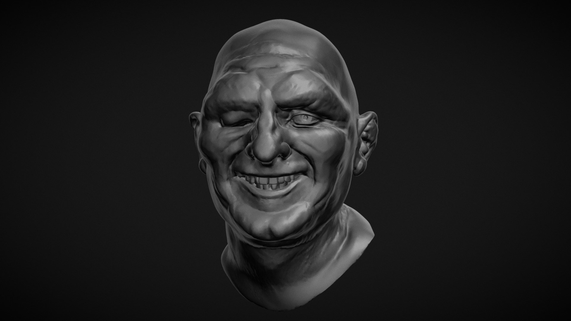 Sculptjanuary19 - Day02 - Delight (Mood) - 3D model by Dirk Wachsmuth ...
