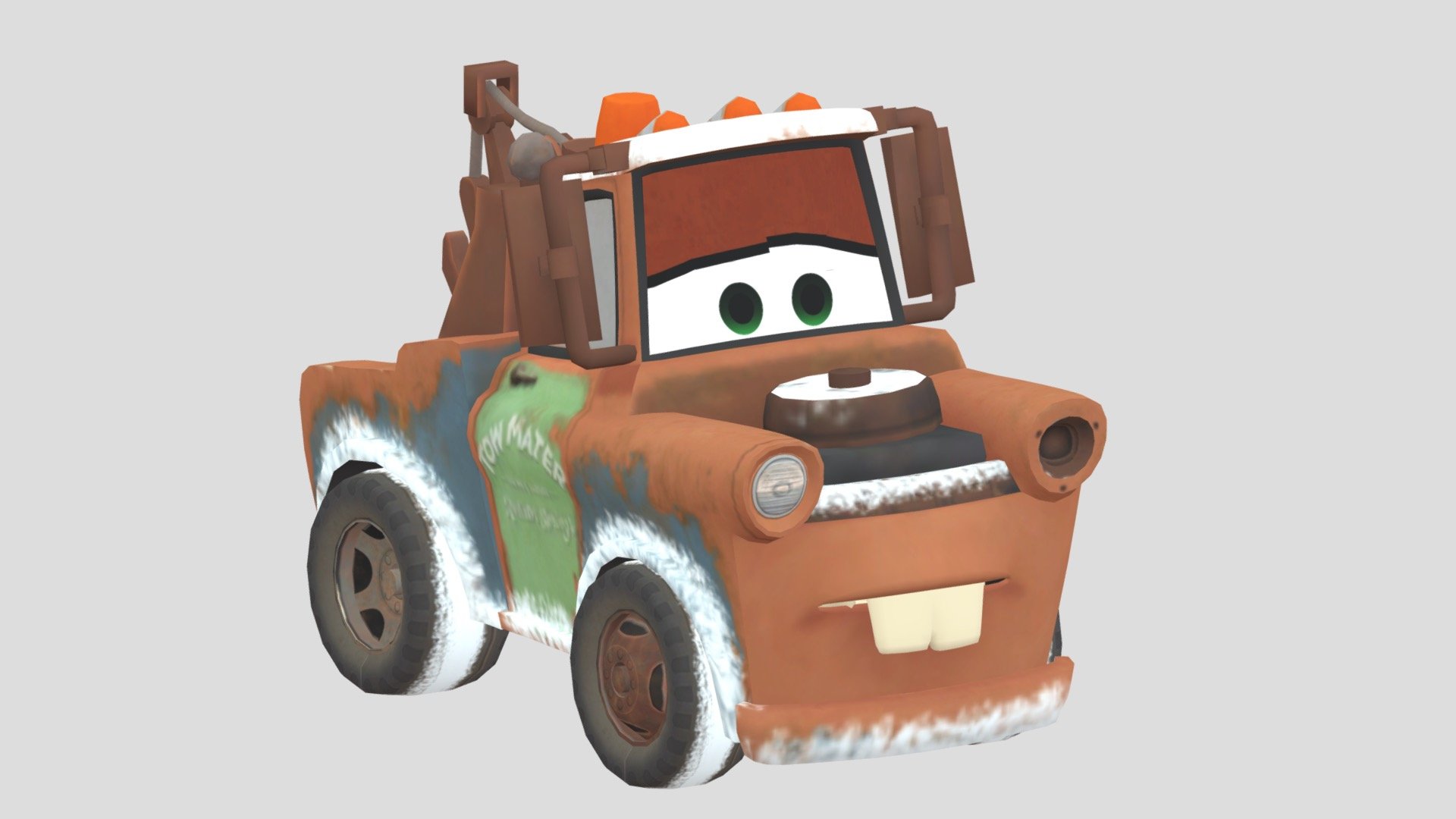 DISNEY INFINITY 1.0 | MATER WINTER DLC - Download Free 3D model by SMF ...