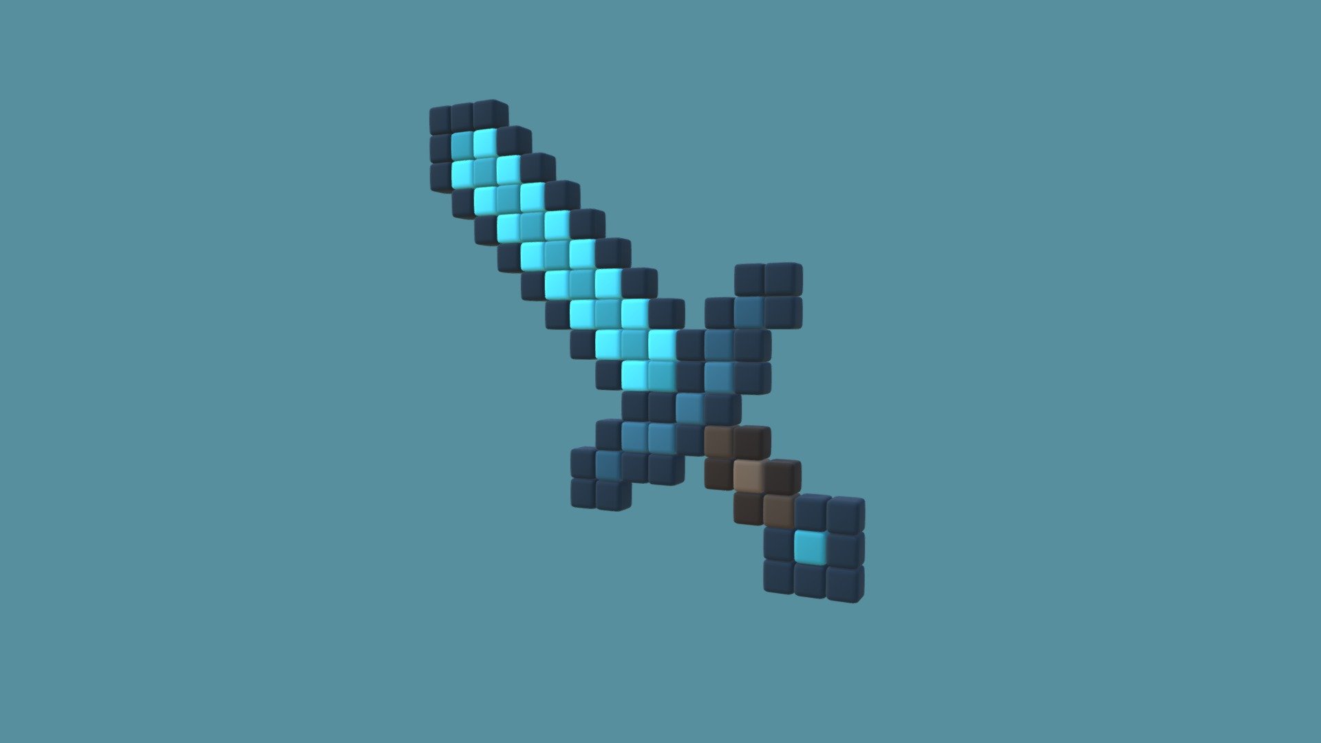 Minecraft Sword Soft - 3D model by Nemanja Milosevic (@nemanja_m ...