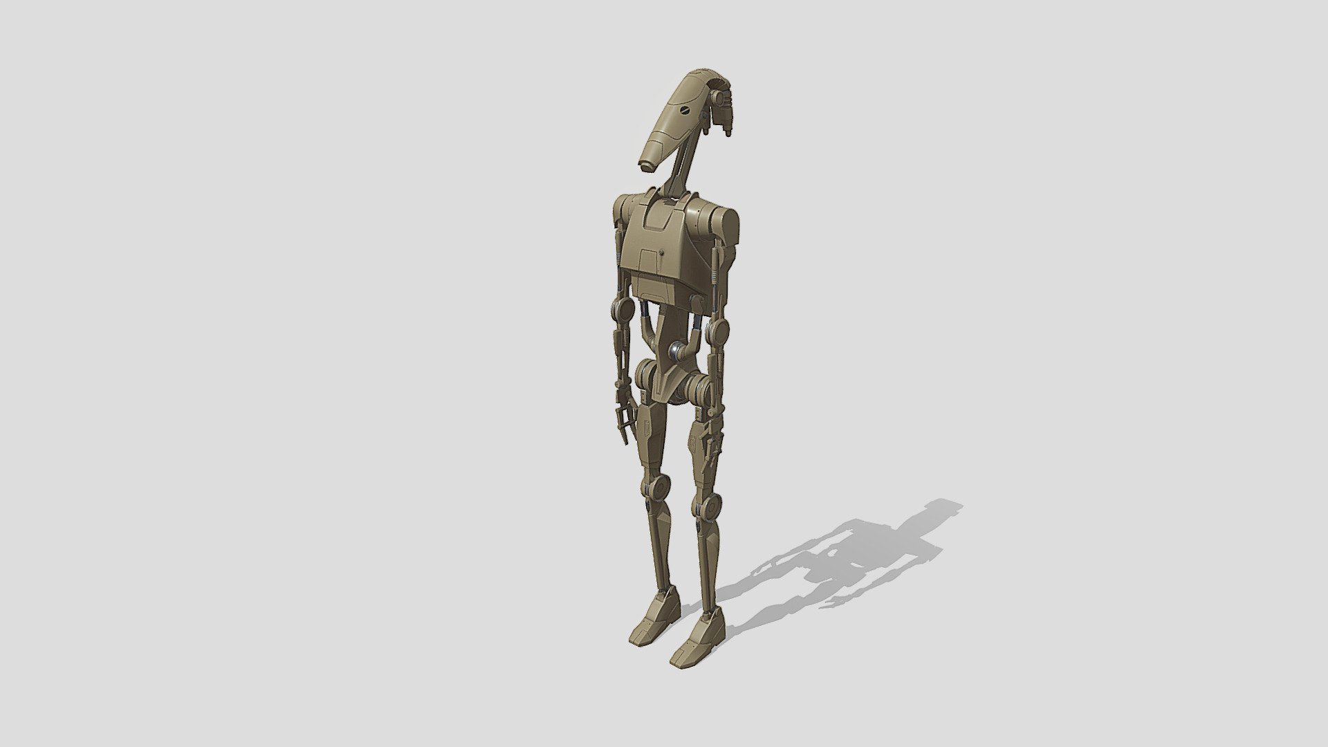 Star Wars B1 Battle Droid - Download Free 3D model by tegnemaskin ...