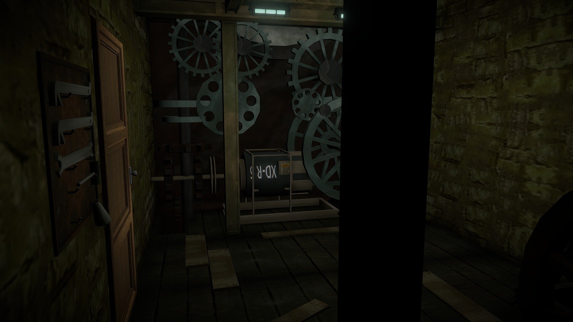 Cog - 3D model by Biohazard Rooms (@Perriqueso) [ade6cda] - Sketchfab