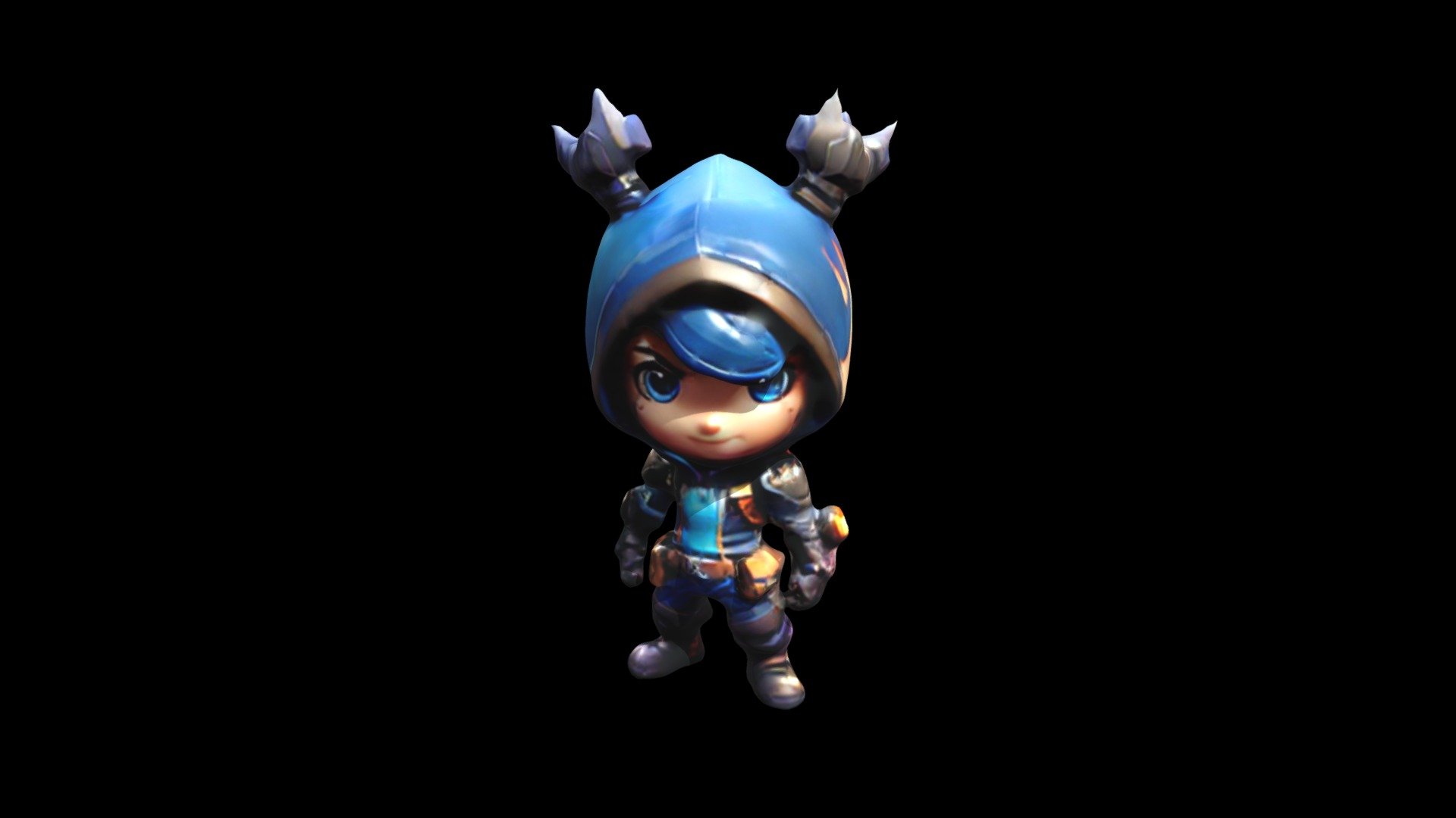 Anime Character Cosmic Ruler Fighter - Download Free 3D model by klrxyz ...