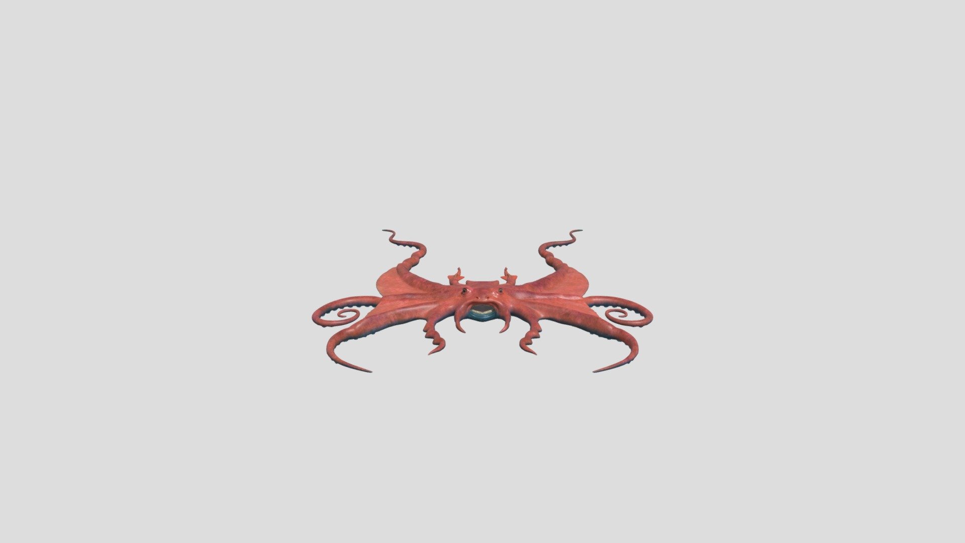 My Sea Creature / Fully textured - 3D model by Chirag.Sudhir [ade83f3 ...
