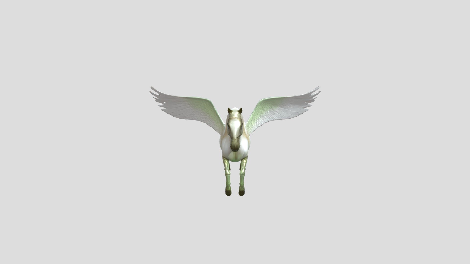 mythical winged horse - Download Free 3D model by Rakesh Sbhatia ...
