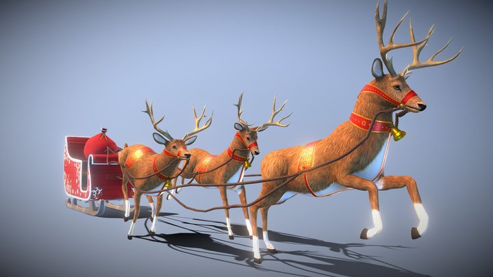 Reindeer 3D models - Sketchfab