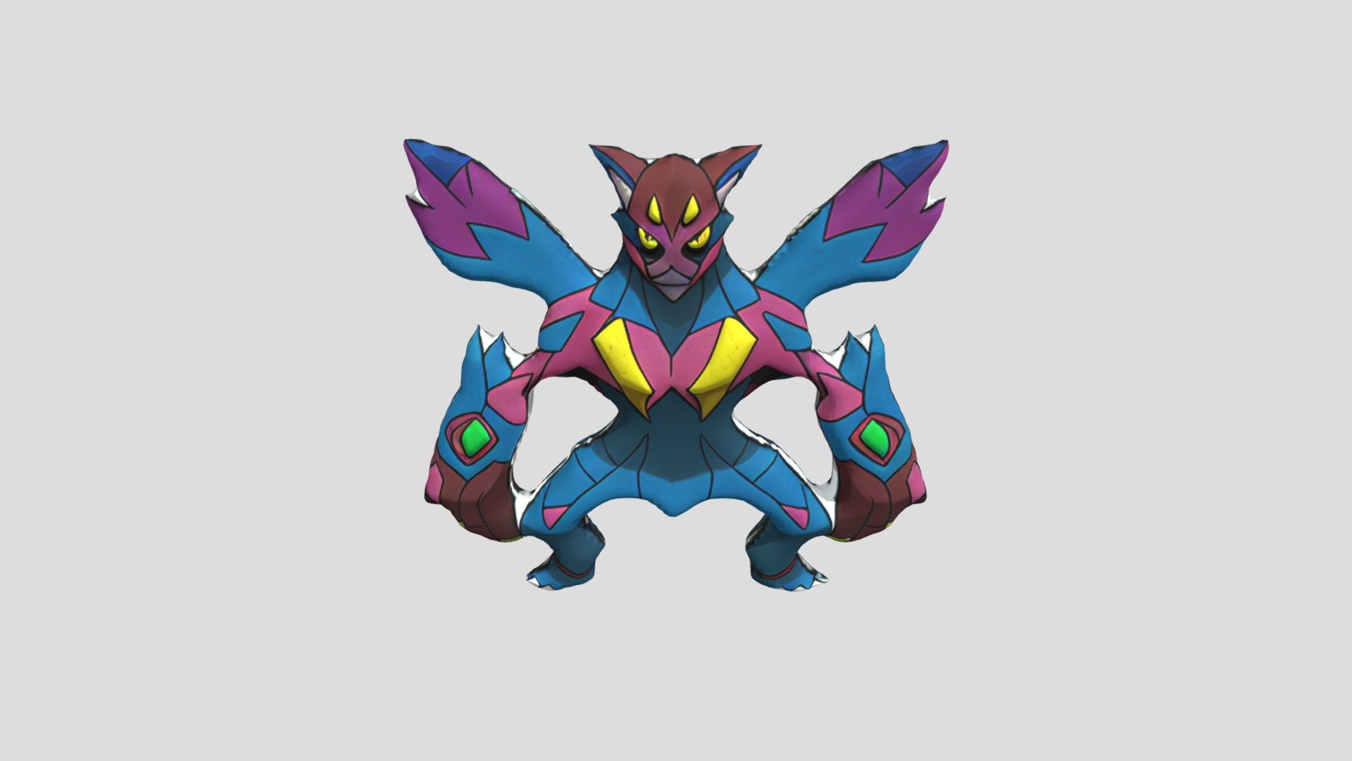 Pokemon Goal 153 - Download Free 3D model by klrxyz [adebb5a] - Sketchfab