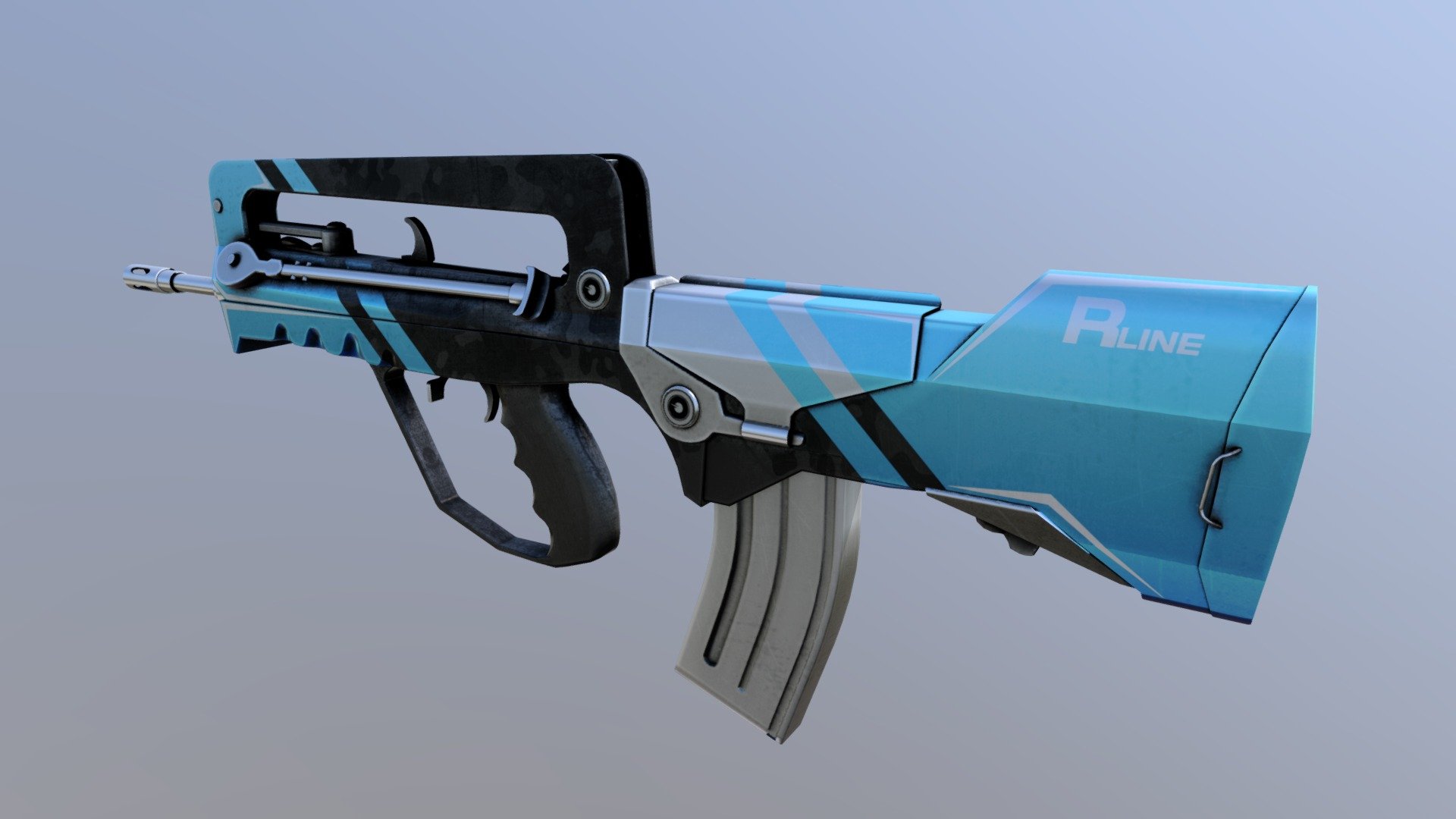 FAMAS | RLINE - 3D model by dC98 [adec0d7] - Sketchfab