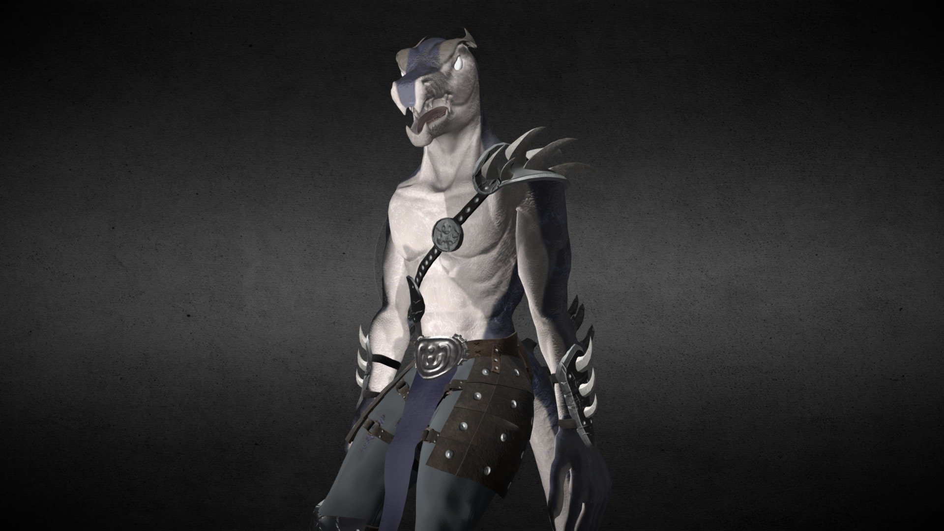 Lizard Man - 3D model by MainArtsNStuff [aded701] - Sketchfab
