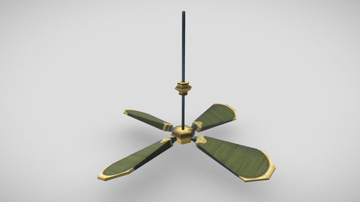 Ceiling-fan 3D models - Sketchfab
