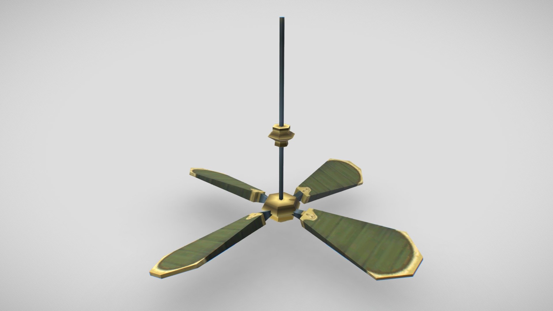 Ceiling Fan - The Legend of Zelda The Wind Waker - Buy Royalty Free 3D model by AdminXAgent ...