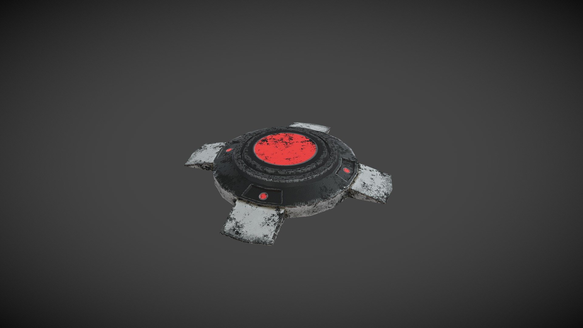Landmine - 3D model by RickySkinder [adee424] - Sketchfab
