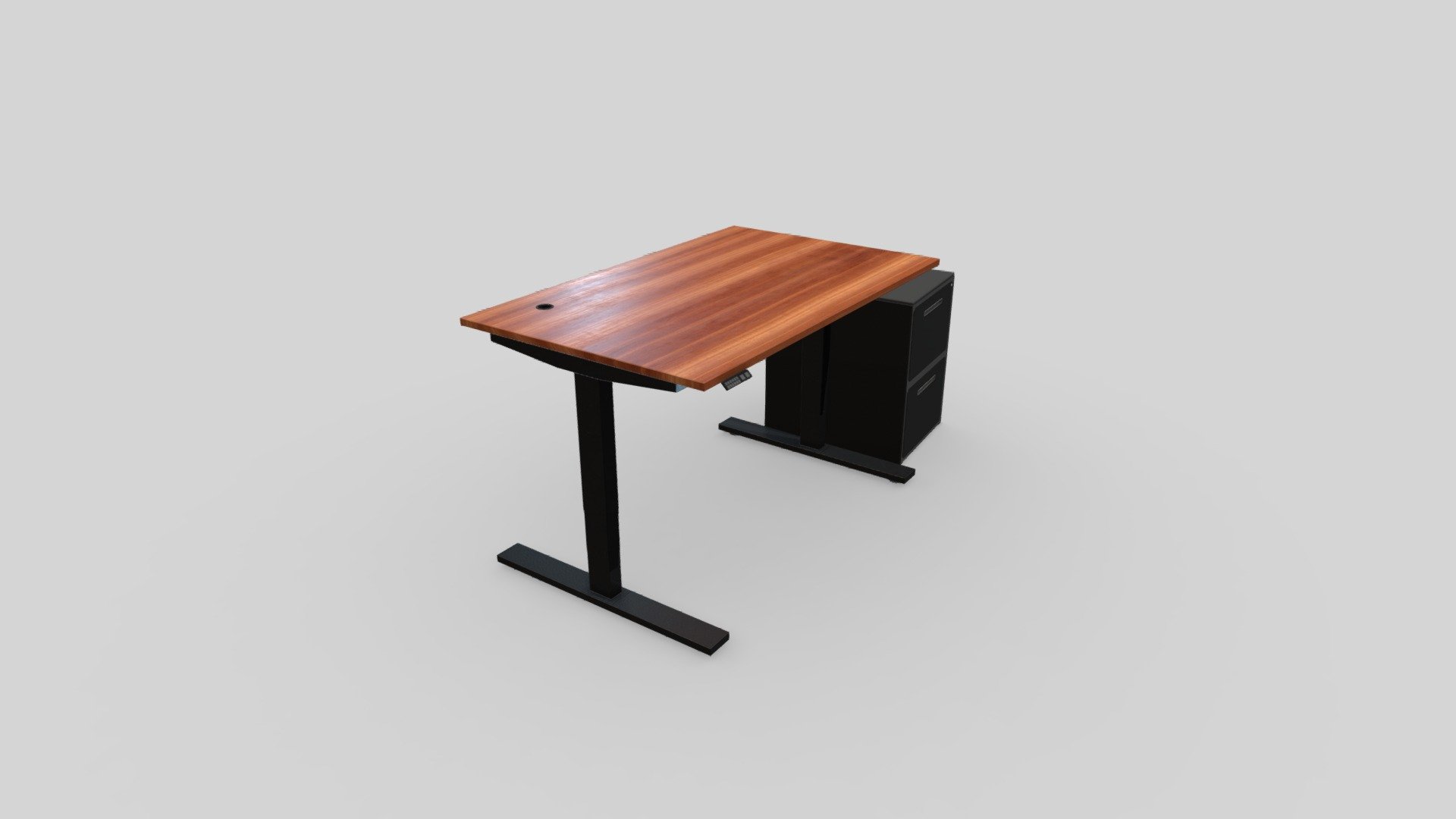 Model Showcase - Sit-Stand Desk - 3D model by Monoware Studios [adee7a9 ...