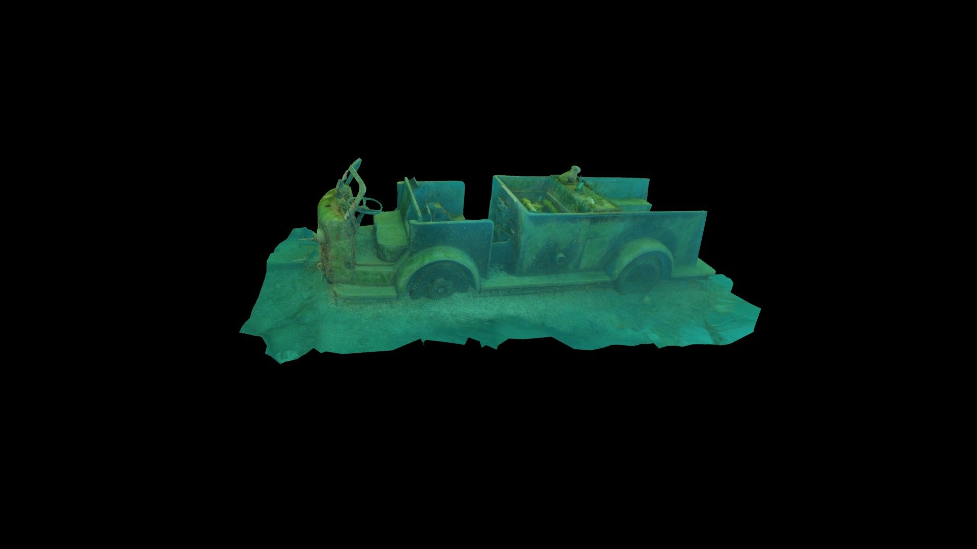 Lake Hydra - Fire truck - 3D model by Jlichner [adeefdf] - Sketchfab