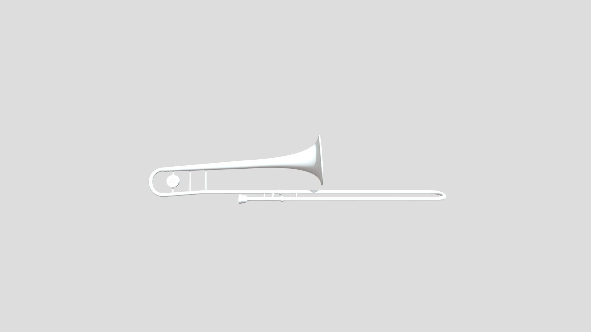 Trombone - Download Free 3D model by Zyg_Ray [adefd47] - Sketchfab