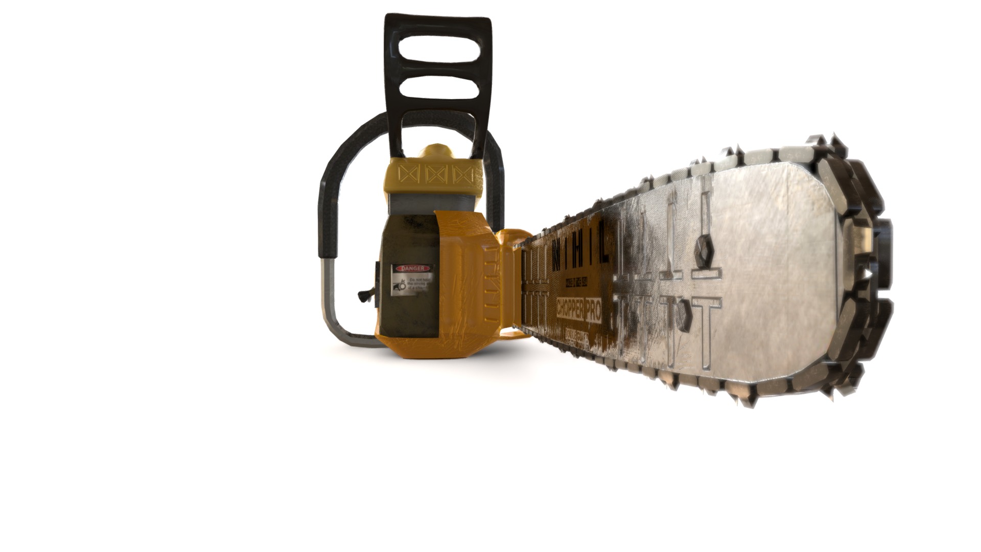 chainsaw - Buy Royalty Free 3D model by mrshaw64 [adf0d68] - Sketchfab ...