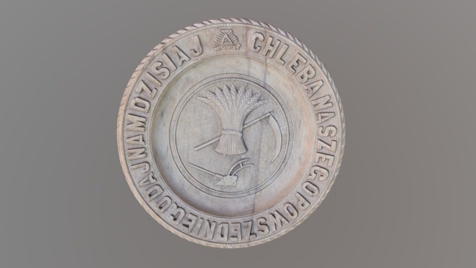 Plate / Talerz - 3D model by wdziok [adf2820] - Sketchfab