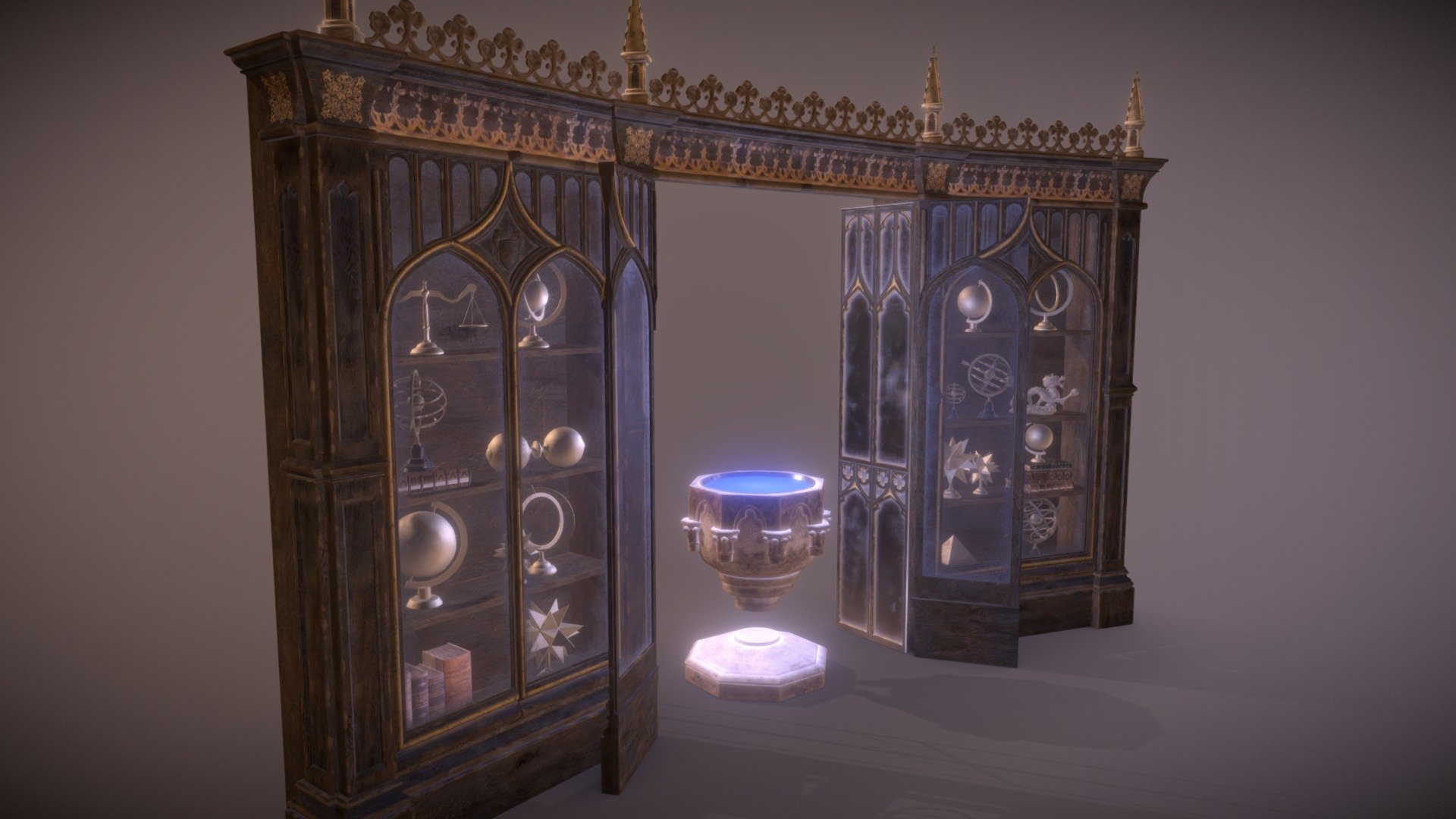 The Pensieve - 3D model by aaldere1 [adf3b52] - Sketchfab