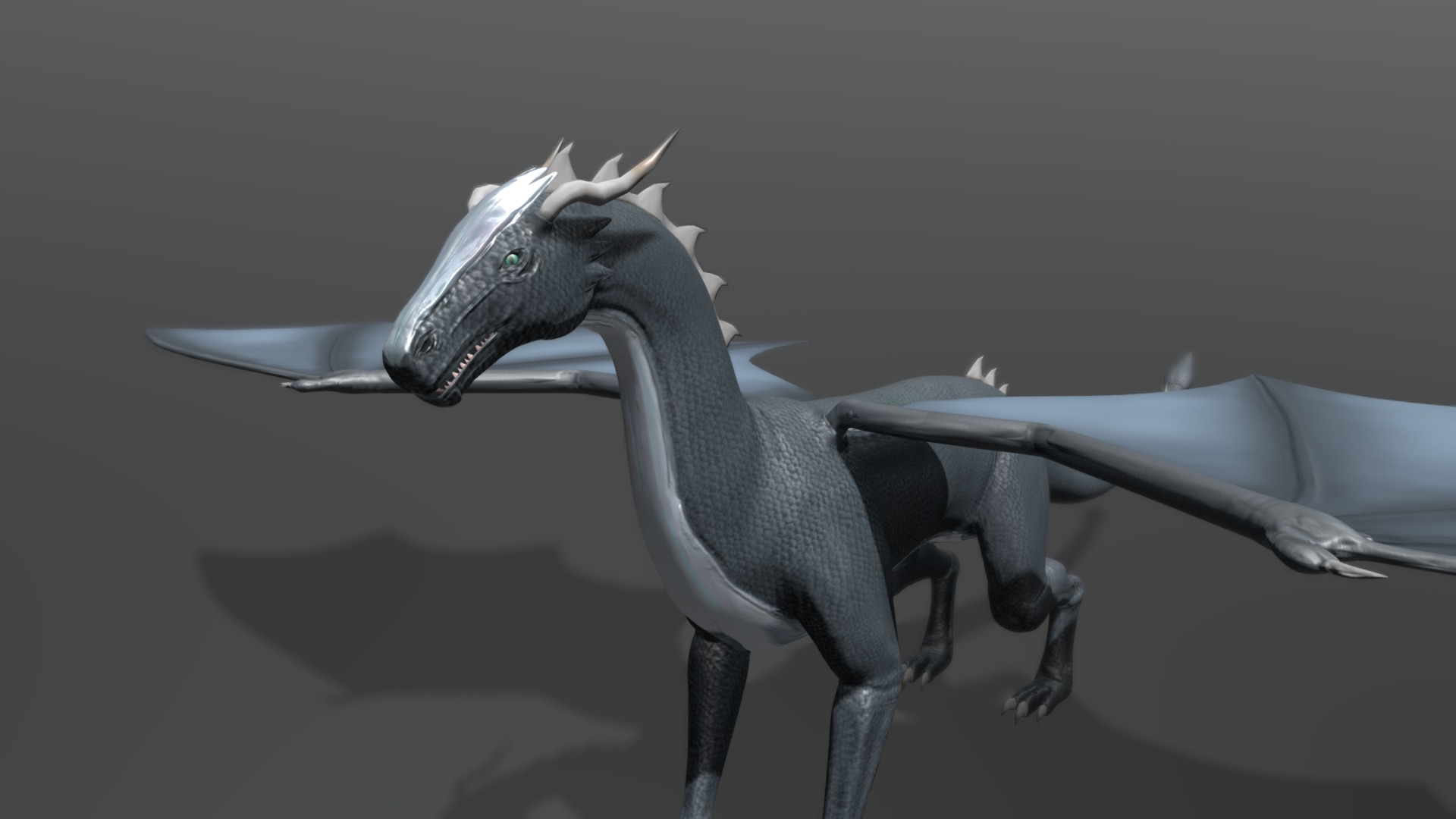 Blue Dragon - 3D model by Hylia3 [adf3d49] - Sketchfab