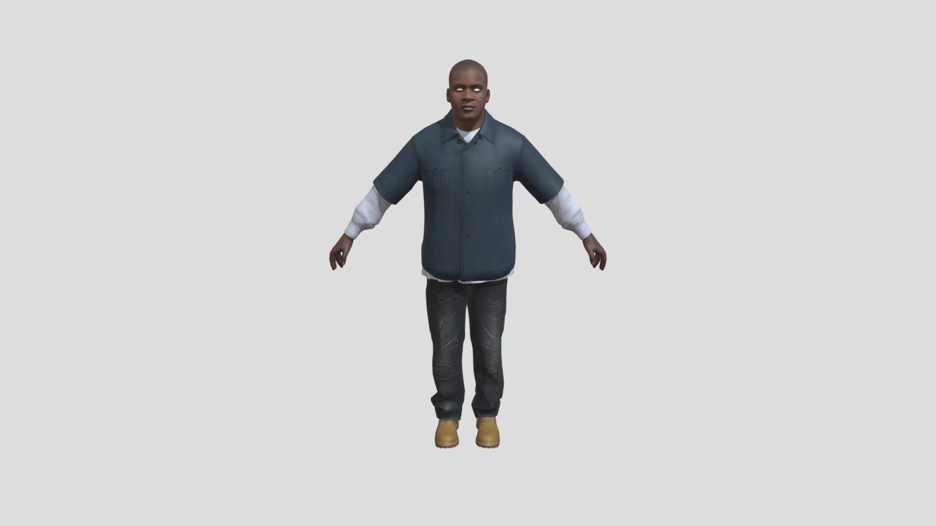 Franklin [Not Face Posable] - 3D model by pato (@chinyjod123) [adf4341 ...