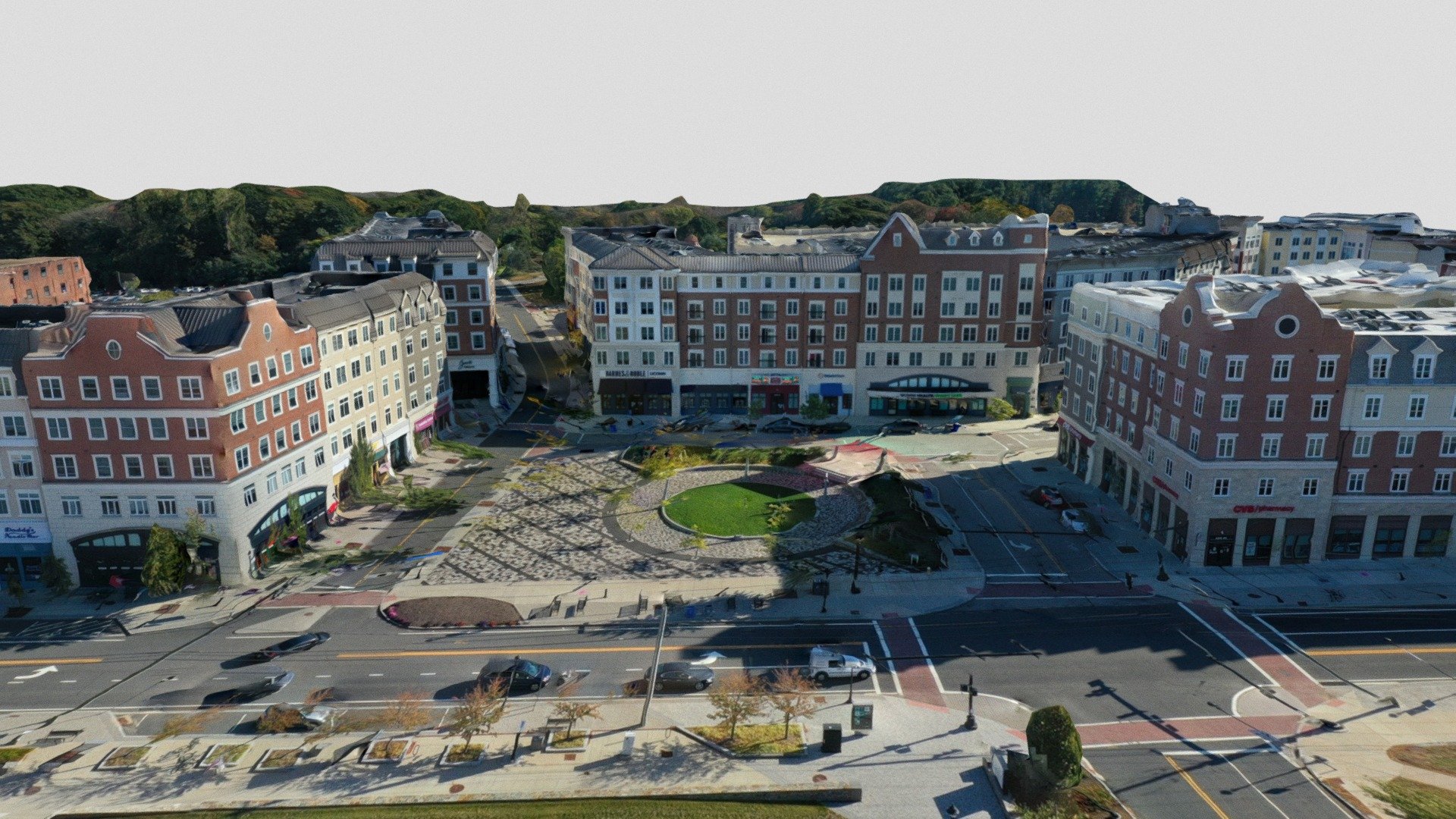 The Oaks Town Center Mansfield CT - 3D model by Trident Aerial Imagery ...
