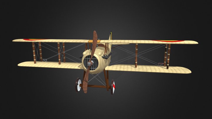 Biplane 3D models - Sketchfab