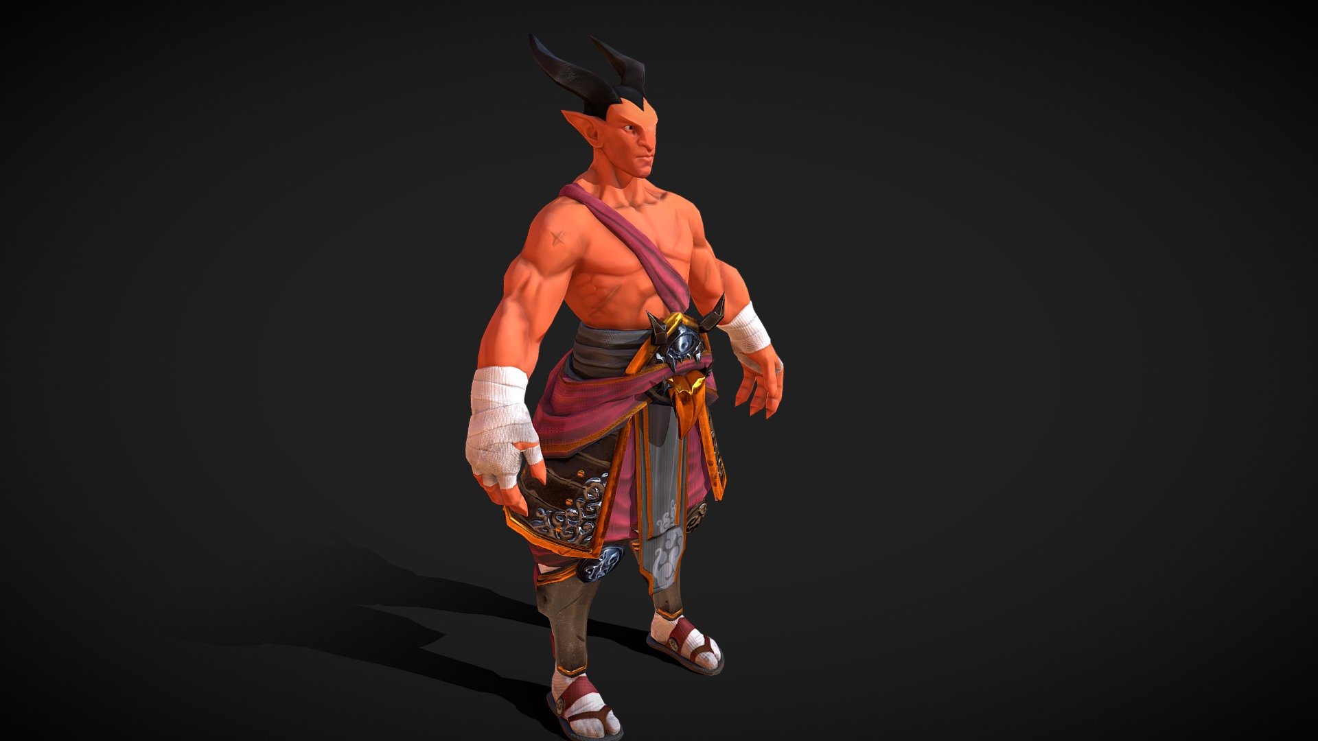 Shogun - 3D model by arin (@ab1991085) [adf59cc] - Sketchfab