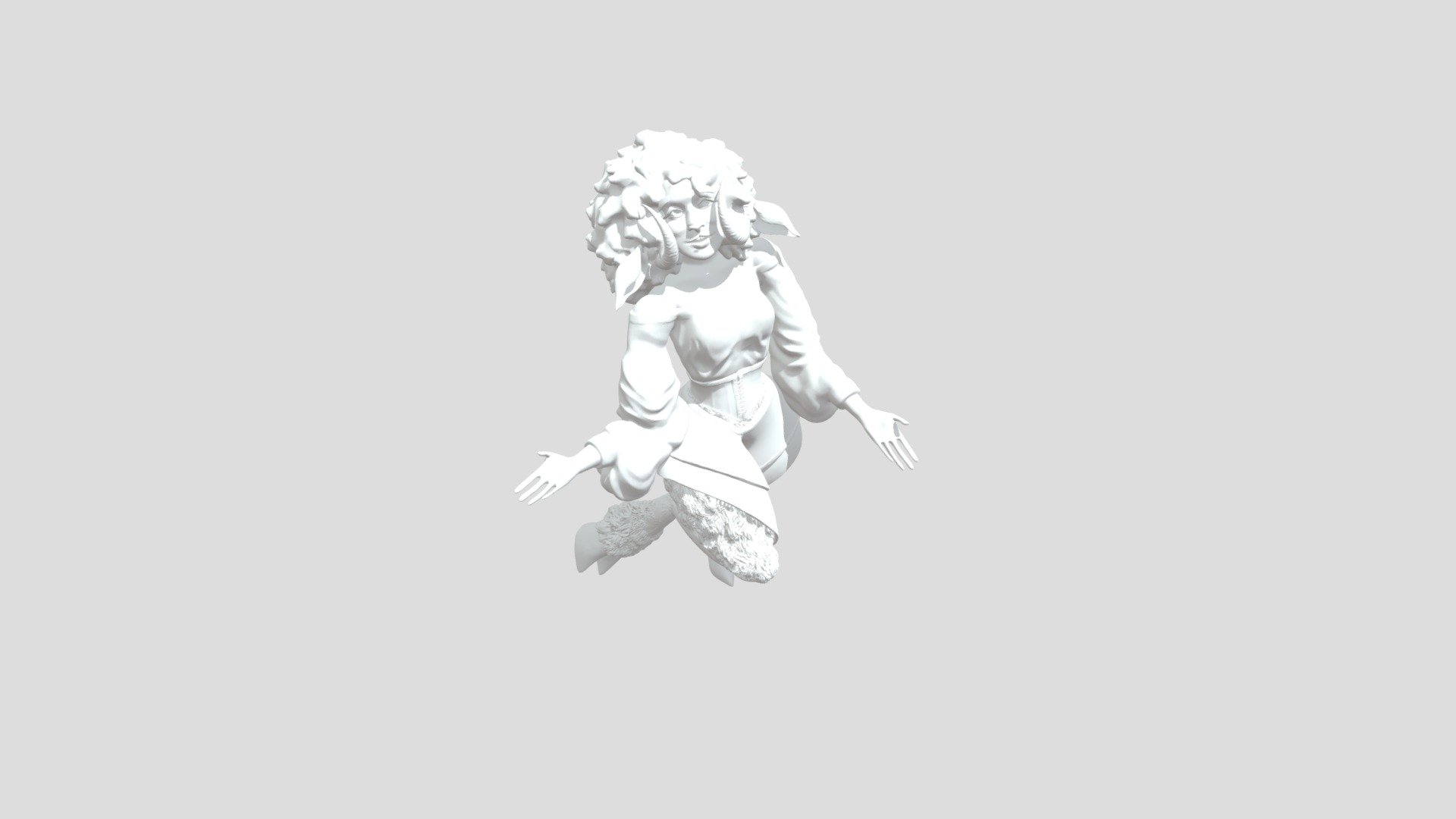 Satyr Model - 3D model by callmeaubie [adf5ca3] - Sketchfab
