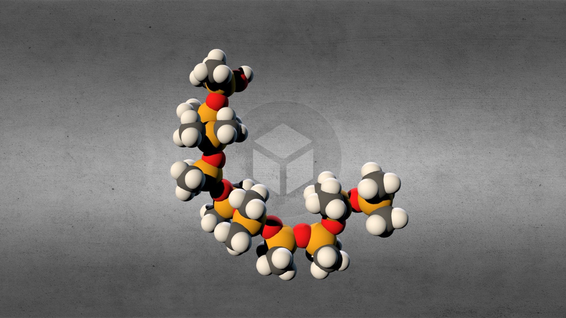 Polydimethylsiloxane - 3D model by Stephen (@stodd) [adf7192] - Sketchfab