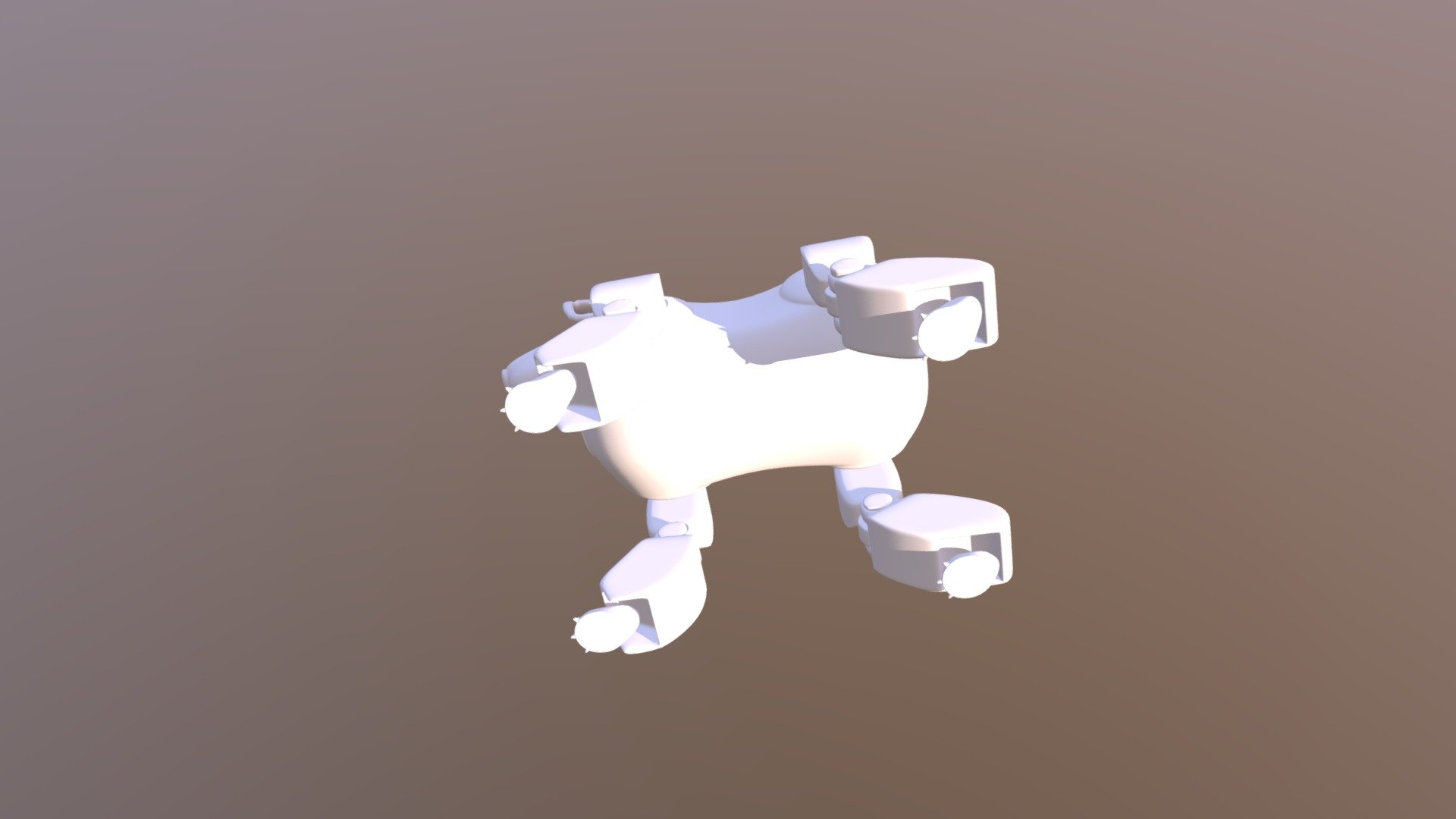 Robot Dog - 3D model by anastasia555 [adf7554] - Sketchfab