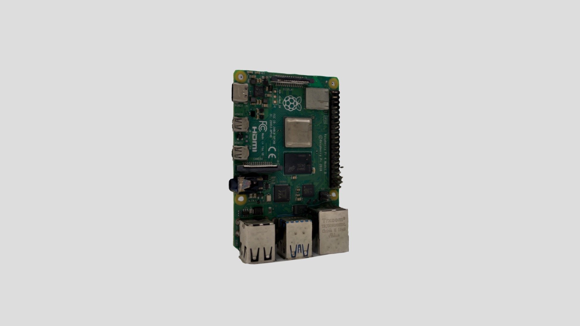 Raspberry Pi 4 – Made with PhotoCatch - 3D model by PhotoCatch [adf7a9b] - Sketchfab
