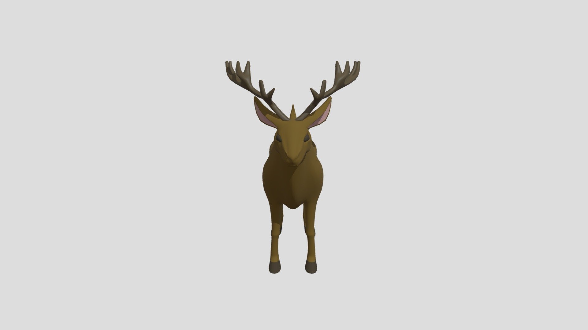 Deer - 3D model by piyaongeetreekul [adf826f] - Sketchfab