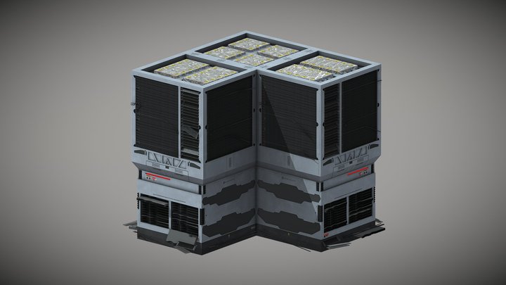 Server-room 3D models - Sketchfab