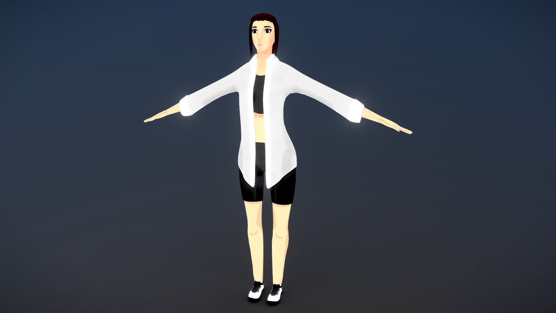 Sport Girl - Download Free 3D model by luch.pok (@lvintoniyak) [adfb46e ...