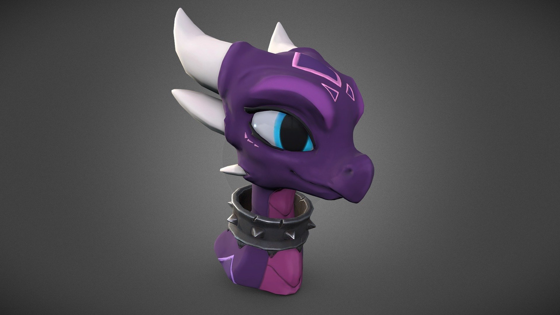 Cynder - Sketchfab 3D Bust Challenge - Buy Royalty Free 3D model by ...