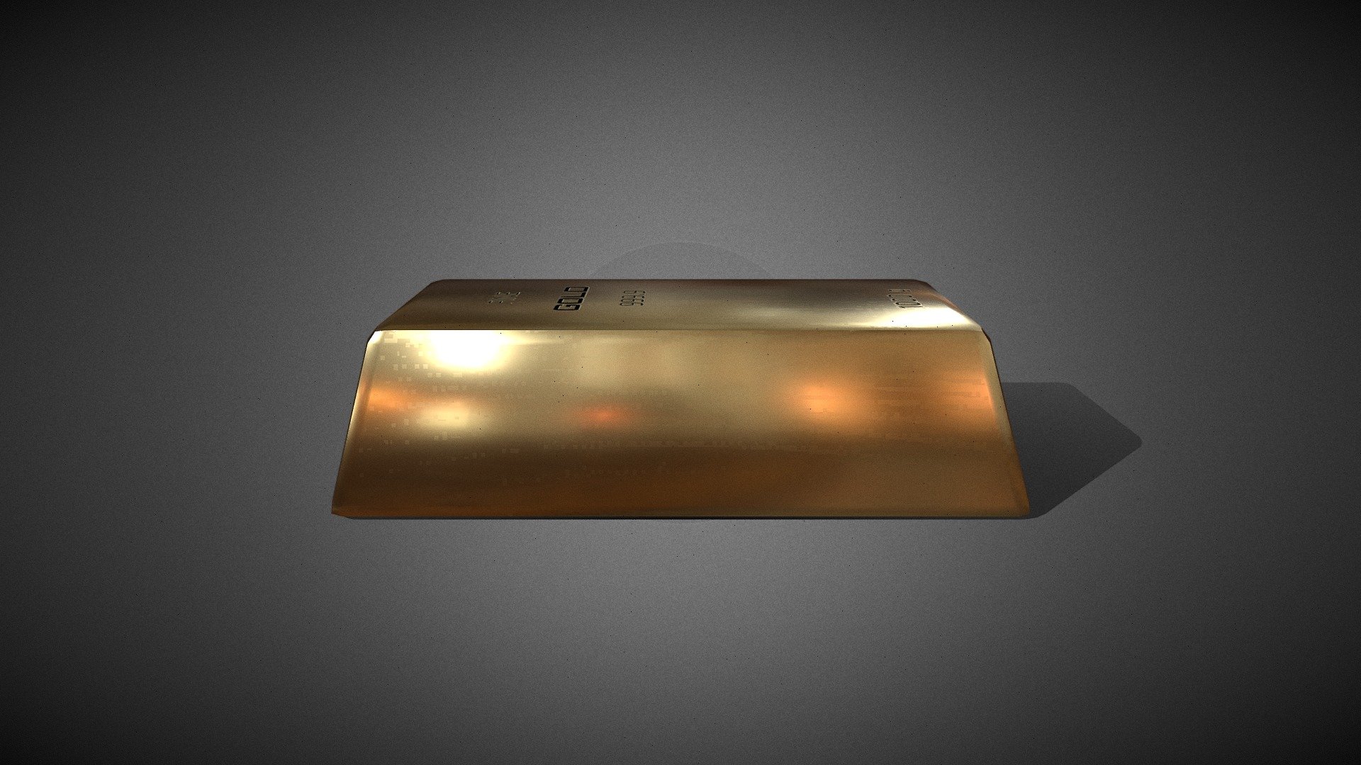 Gold Bar - Buy Royalty Free 3D model by Alejandro Sícolo (@AlejSicolo ...