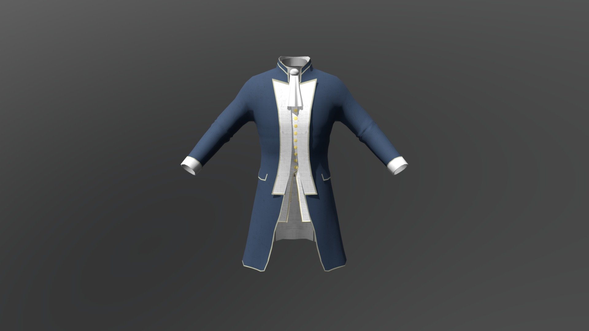 Navy uniform - 3D model by serpro [adfd08d] - Sketchfab