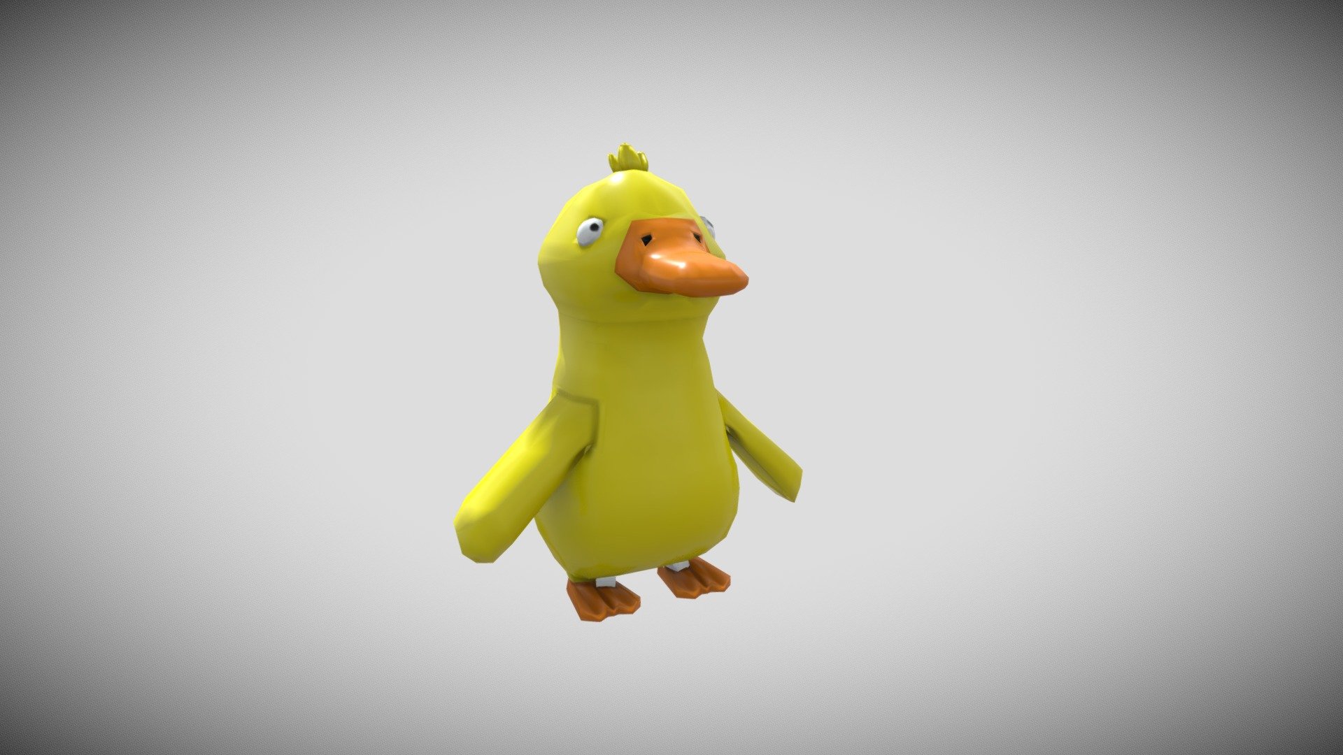 Duck Character - 3D model by AngelosShiapani1 [adfde49] - Sketchfab