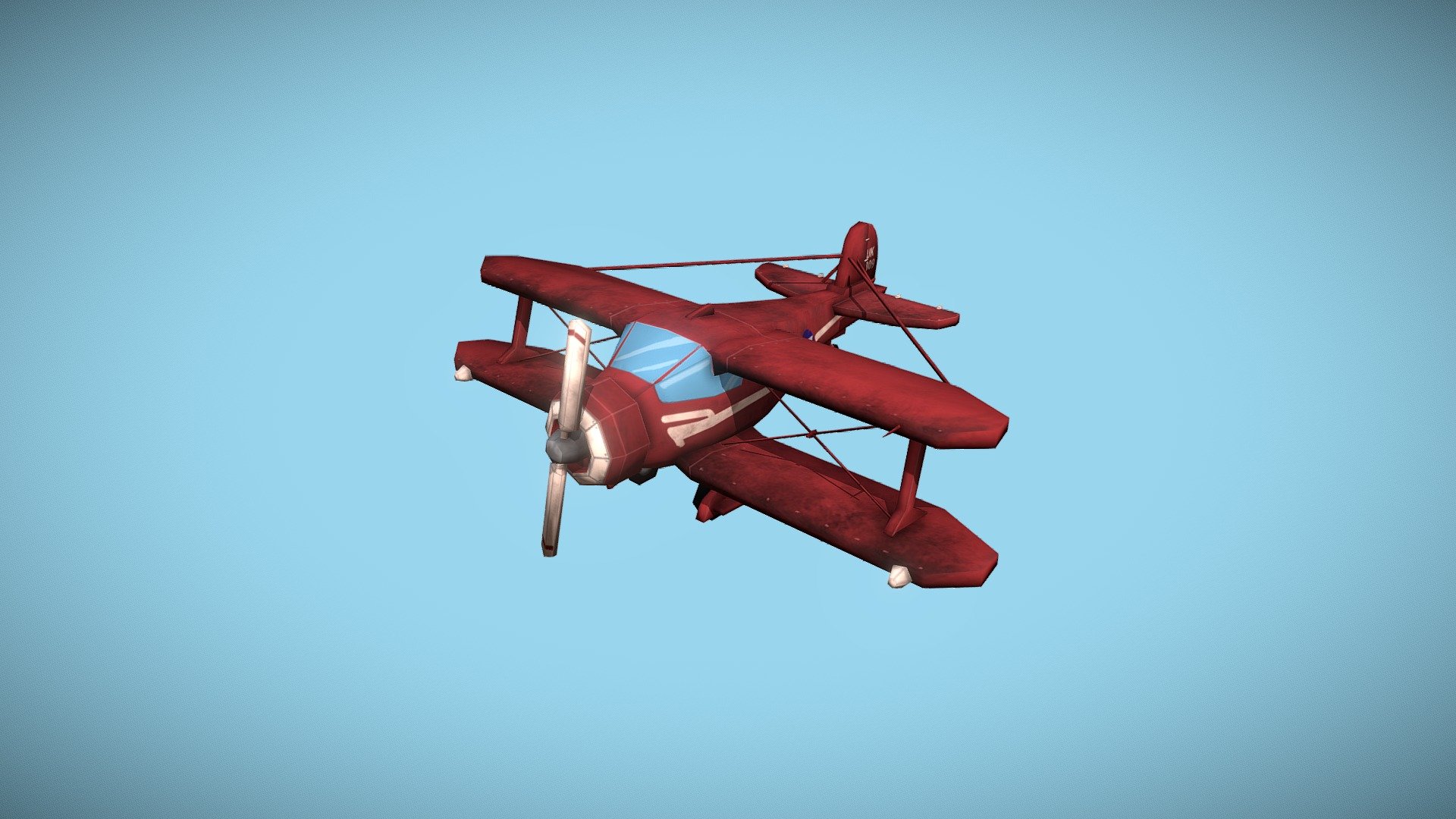 DAE : Beechcraft C17L Staggerwing - 3D model by Xeno.Christiaens ...