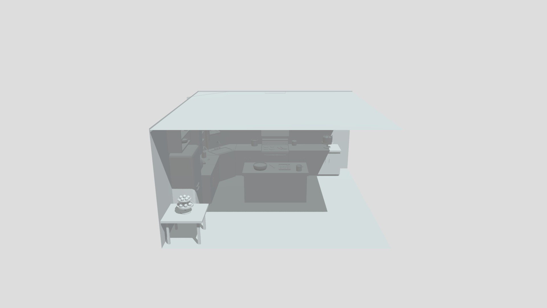 Kitchen - 3D model by Eboyles [adff192] - Sketchfab