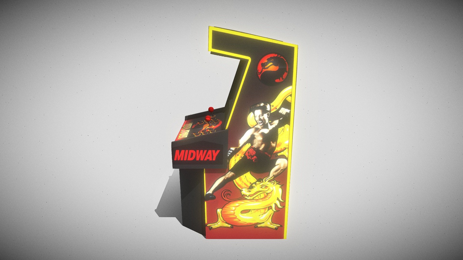 MK Arcade - Download Free 3D model by FabioVenegas [adffa6a] - Sketchfab