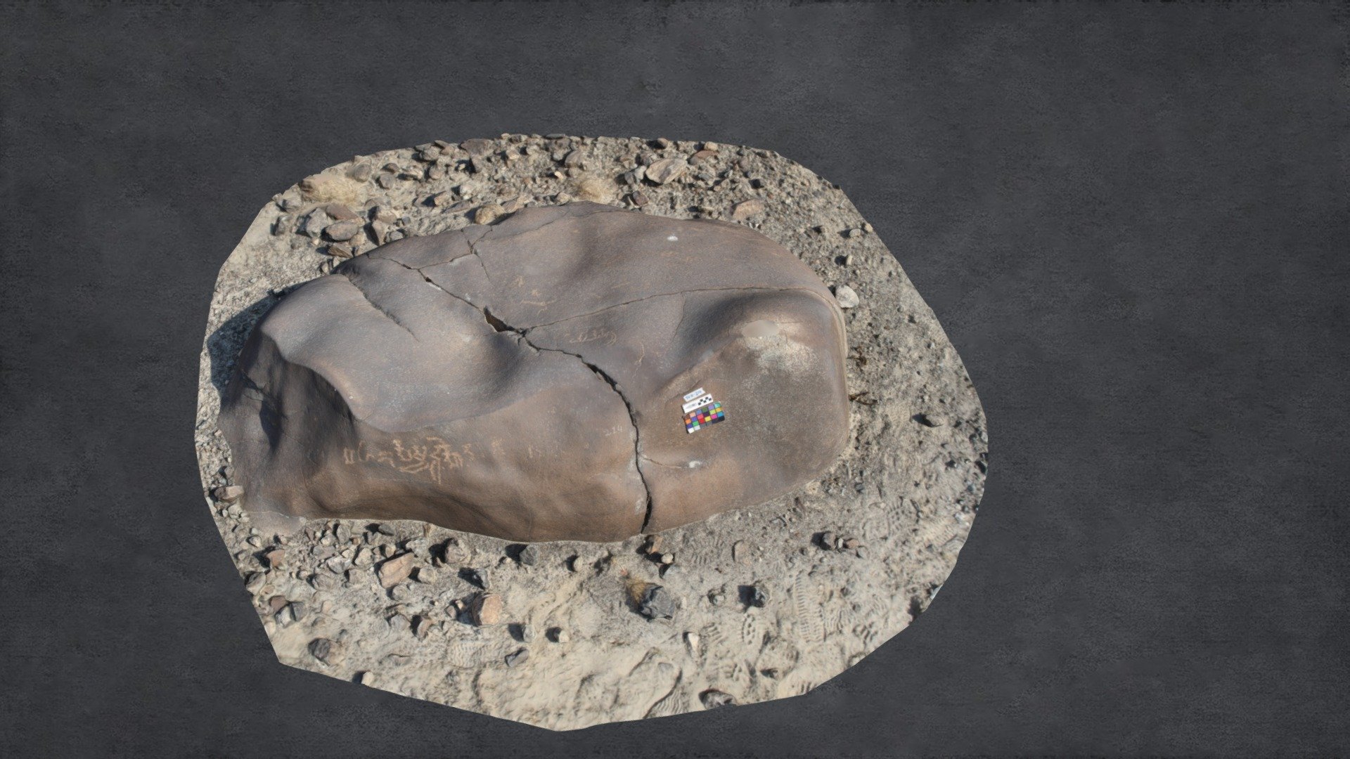 Rock Carving at Thor North (Rock 214) - 3D model by cvlablums [ae008a5 ...