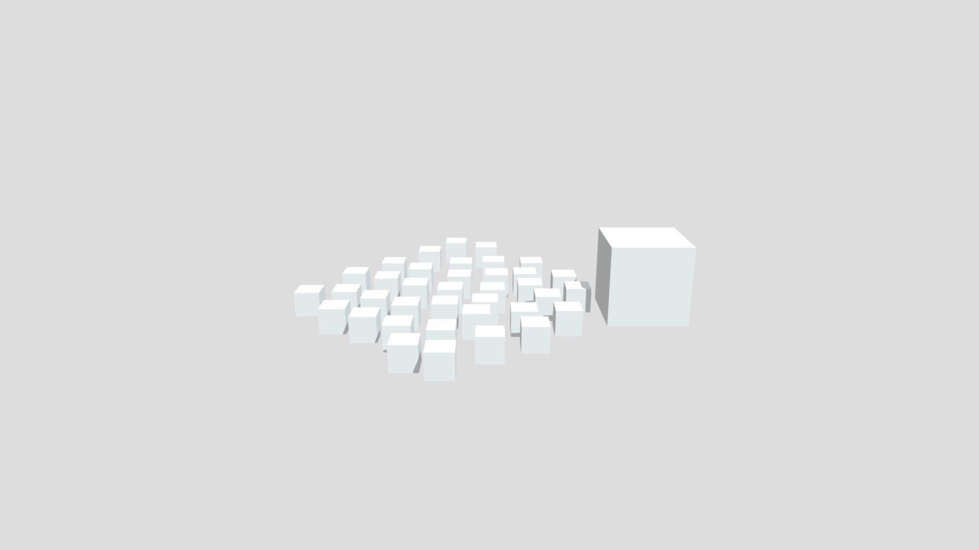 Army of Cubes - 3D model by sokrofa [ae0229a] - Sketchfab