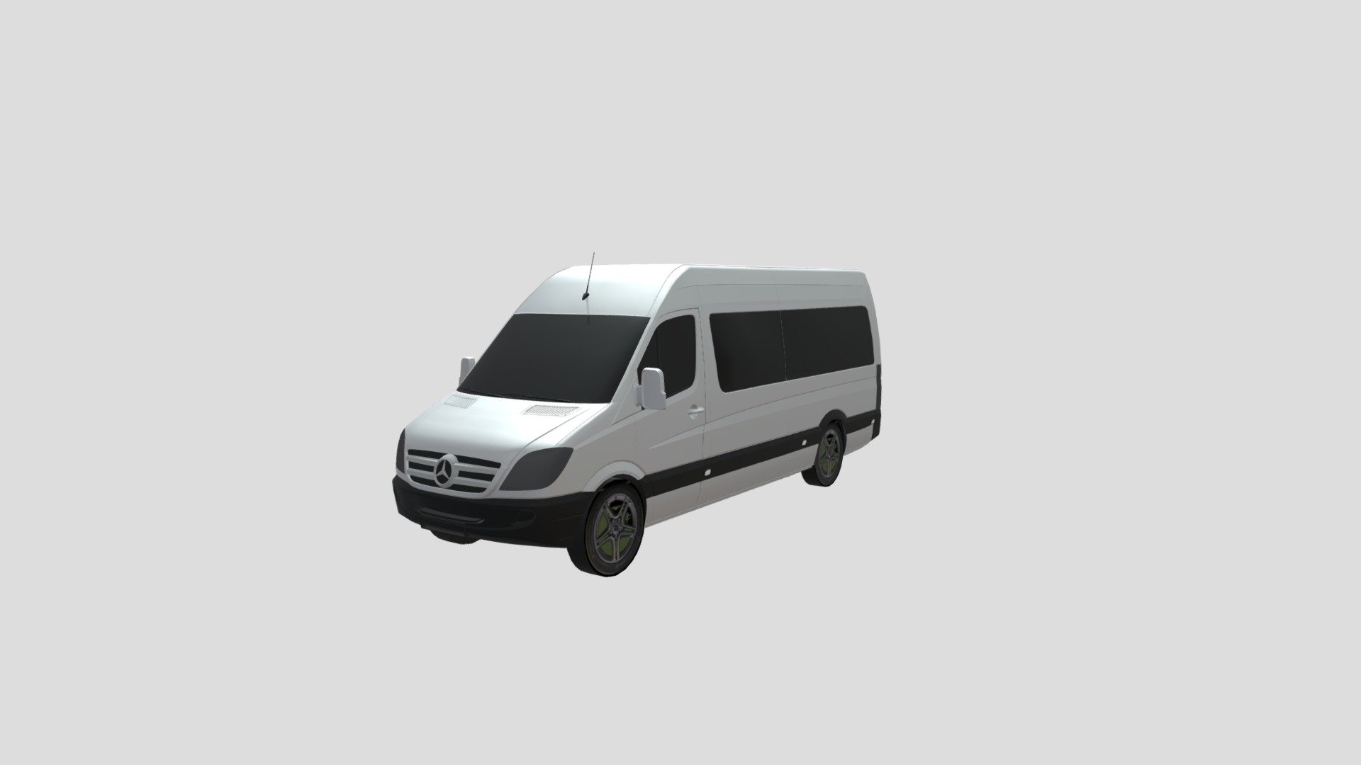 2013 Mercedes-Benz Splinter Passenger van - Download Free 3D model by ...