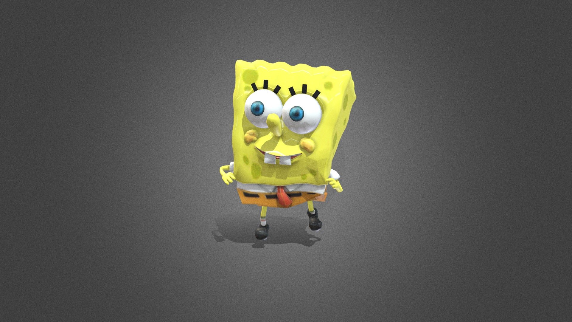 Sponge Neighbor - Rigged [Game Ready] - Download Free 3D model by ...