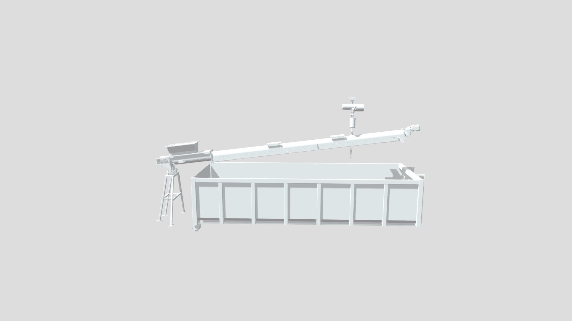 Dewatered Sludge Spreader System - 3D model by CON-V-AIR (@frednowel ...